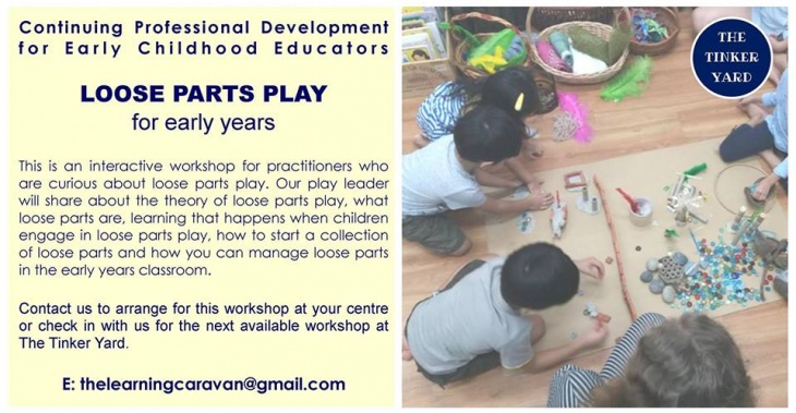 Loose Parts Play for Early Years @ The Tinker Yard | Tickikids Singapore